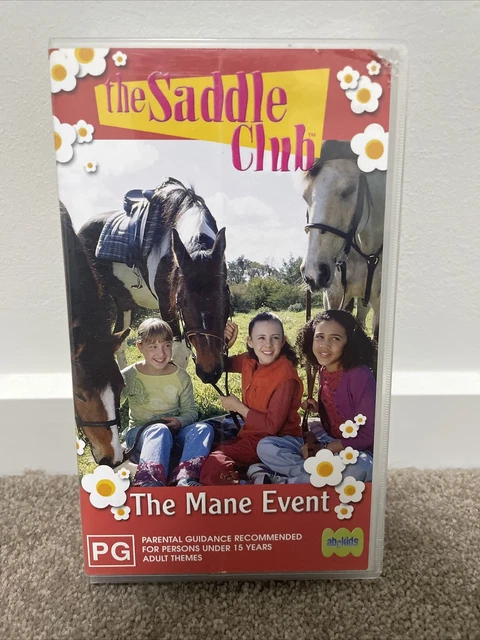THE SADDLE CLUB The Mane Event VHS Video Tape Very Rare 2005 ABC Kids ...