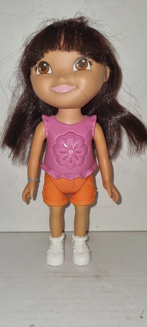 TALKING DORA THE Explorer 8" Doll Say It 2 Ways Mattel - Speaks English ...