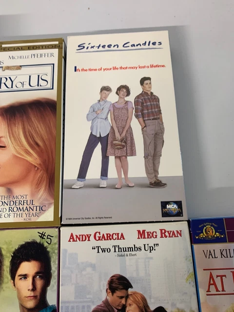 ROMANCE DRAMA VHS Movie Lot Titanic Witness Scent of a Woman Cutting ...