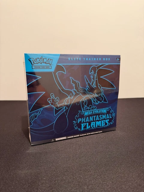 POKEMON TCG PHANTASMAL Flames - Elite Trainer Box ETB | New & Sealed £ ...