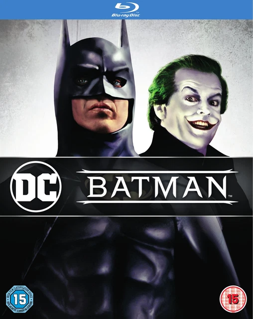 BATMAN (BLU-RAY) MICHAEL Keaton, Jack Nicholson, Kim Basinger, Michael ...