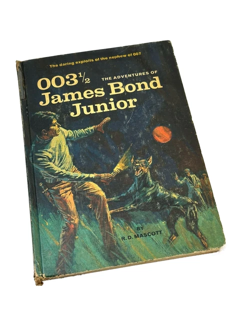 003 1/2 ADVENTURES JAMES BOND JUNIOR HARDCVR R.D. MASCOTT 1968 ILLUSTRÉ ...