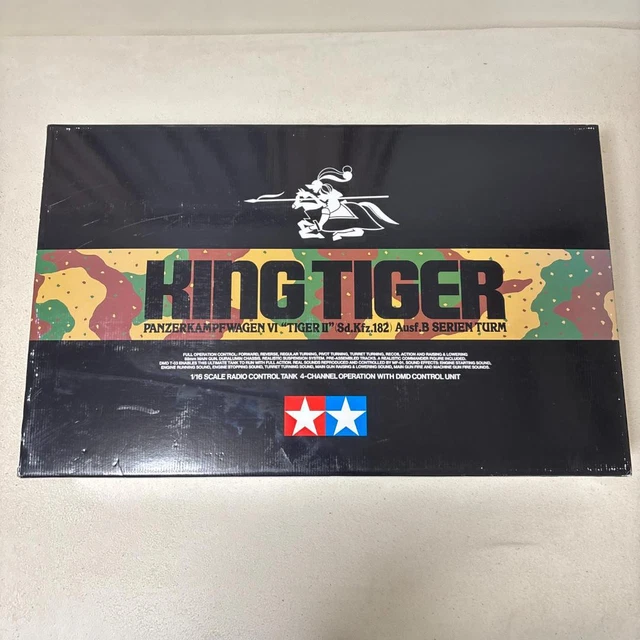 TAMIYA 1/16 KING Tiger Henschel Turret Full Operation Set £1,392.44 ...