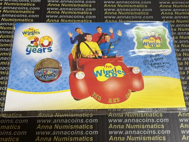 2021 WIGGLES 30 Years Colored Original Big Red Car $1 PNC $16.95 ...