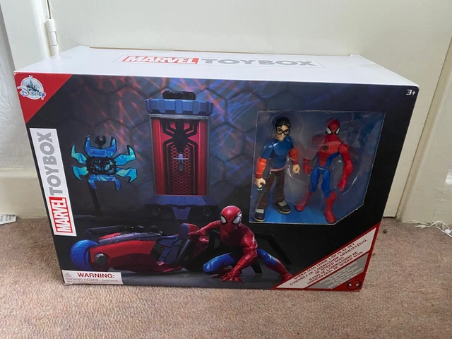 DISNEY STORE MARVEL Toybox Spider-Man Crime Lab Playset - NUOVO EUR 43 ...