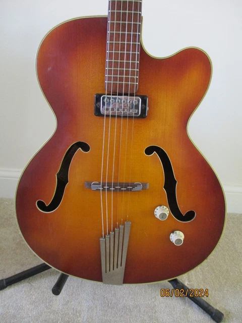 CHITARRA HOFNER: SENATOR: Cutaway: Thinline: Archtop: Electro-acustica ...