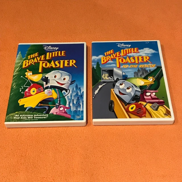 THE BRAVE LITTLE Toaster / The Brave Little Toaster To the Rescue DVD ...