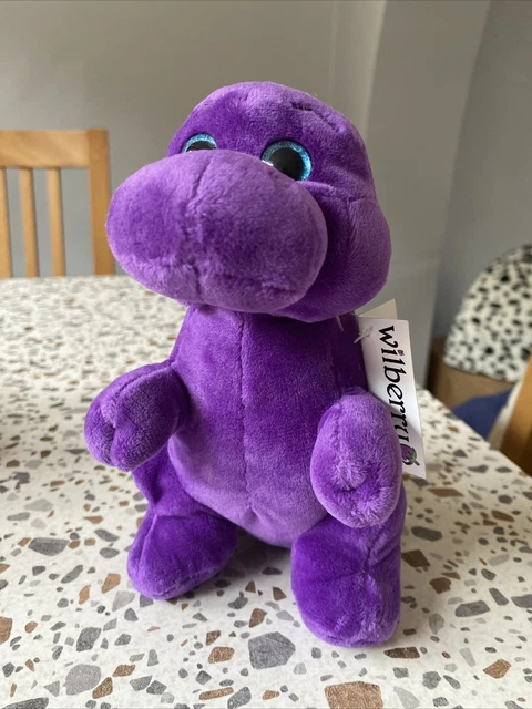 WILBERRY PURPLE T-REX teddy Tyrannosaurus Rex Dinosaur Soft Toy £16.31 ...
