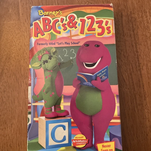 BARNEY - BARNEYS ABCs And 123s (VHS, 2000) £4.74 - PicClick UK