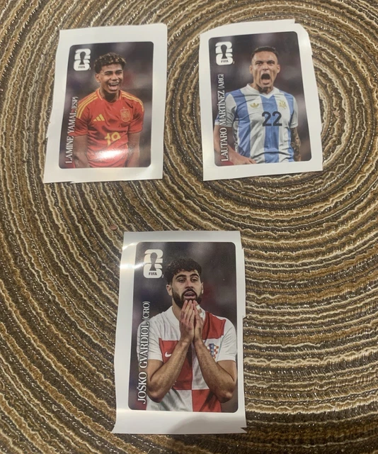 PANINI FIFA 2026 World Cup stickers coca cola x3 Yamal Martínez ...