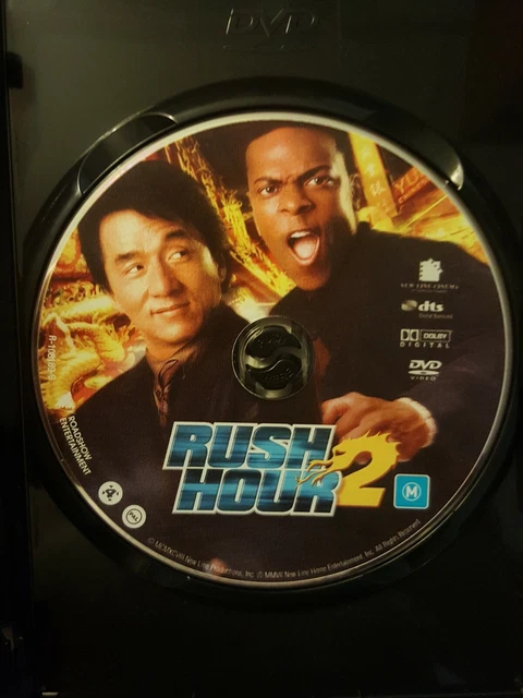 RUSH HOUR 2 DVD Chris Tucker Jackie Chan Region 4 FREE POST $4.95 ...