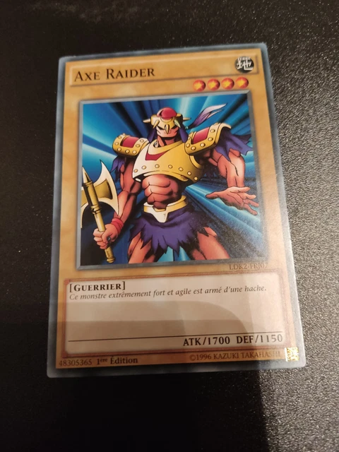 CARTE YU GI oh Axe raider ldk2-frj07 EUR 1,00 - PicClick FR