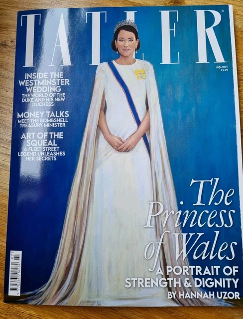 TATLER MAGAZINE KATE Middleton Princess Of Wales Portrait Cover July ...