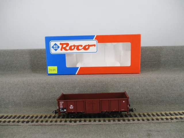 ROCO SPUR H0 46617 Offener Güterwagen der DB in OVP EUR 12,90 - PicClick DE