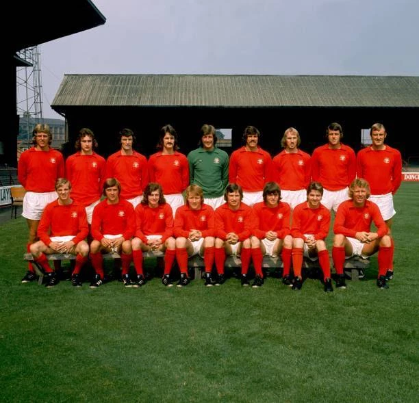 NOTTINGHAM FOREST TEAM Group Back Row John Cottam Martin 1973 Old ...