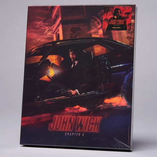 JOHN WICK CHAPTER 4 Bluray Steelbook Novamedia Full slip B EUR 46,70 - PicClick IT