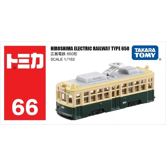 TAKARA TOMY TOMICA 66 Hiroshima Electric Railway Type 650 Metal Diecast ...