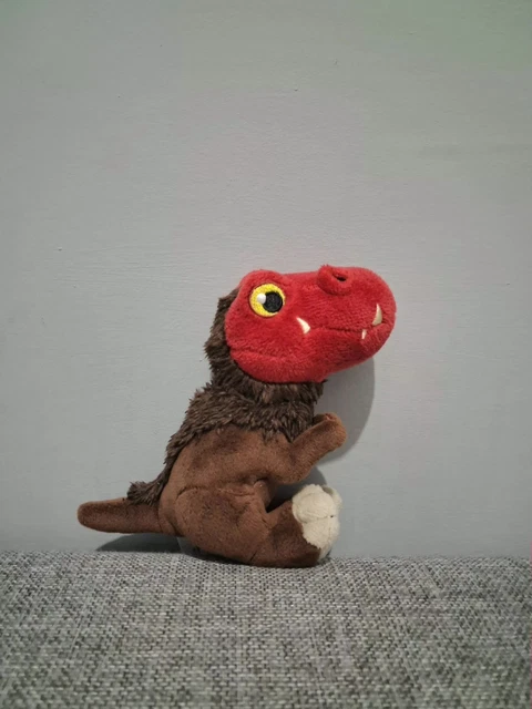 DINOSAURS IN THE Wild Small Brown Red Dinosaur Plush Toy Soft Toy (B4 ...