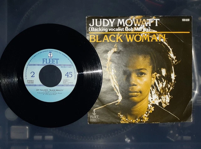 RARE 7& VINYL : JUDY MOWATT (Singer of BOB MARLEY) : Black Woman (FLEET ...