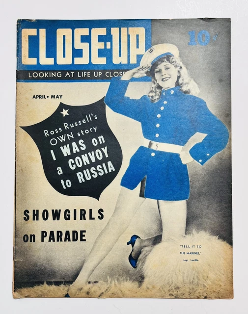 VINTAGE WW2 PIN-UP Magazine Close-Up April/May 1943 £27.61 - PicClick UK