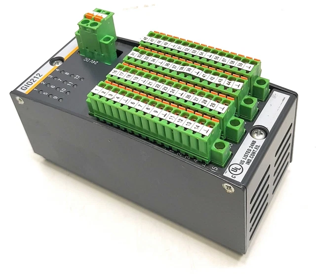 BACHMANN GIO212 UNIVERSAL Input/Output I/O PLC Module 12-Channel $326. ...