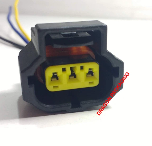 DENSO FORD VOLVO Alternator Plug Connector Wire Harness 3 Pin 15cm Pre ...