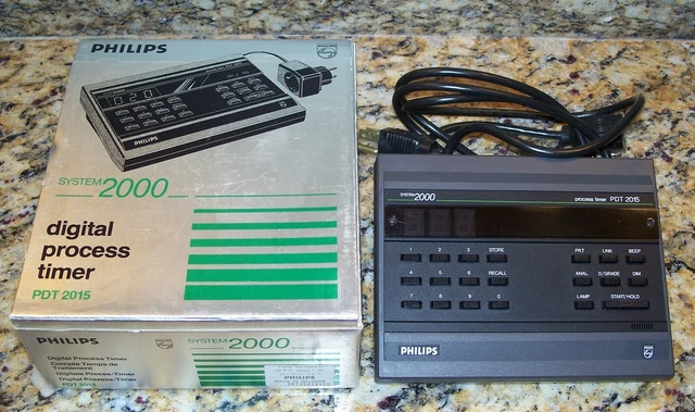 PHILIPS SYSTEM 2000 Digital Process Darkroom Timer PDT2015, PDT2015/17 ...