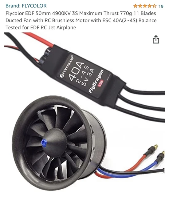 FLYCOLOR FLYDRAGON LITE And 50mm TurboFan $39.99 - PicClick