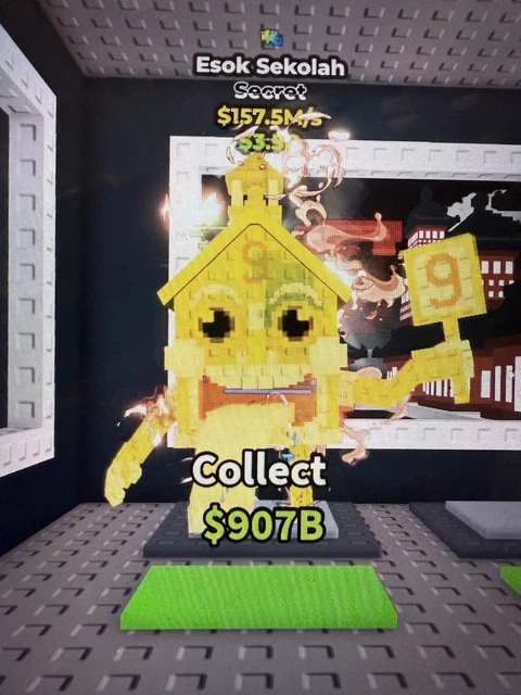 ESOK SEKOLAH - (157.5m/s) - (Steal a Brainrot) (Gold And Glitch ...