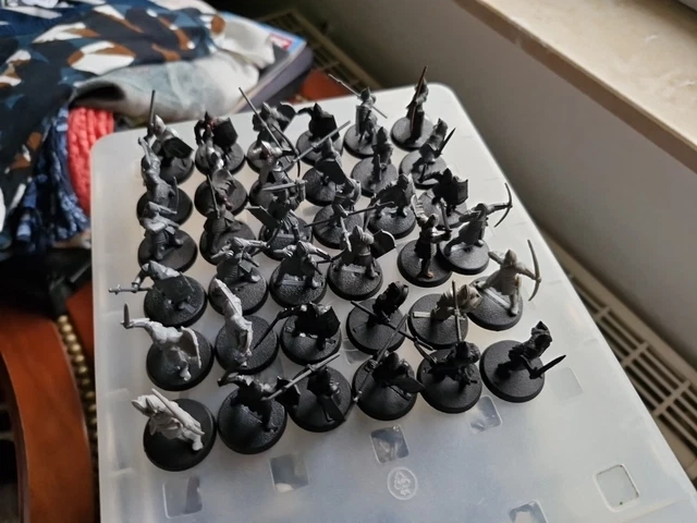 DER HERR DER Ringe tabletop Nr.44, 36 Krieger von Minas Tirith Games ...