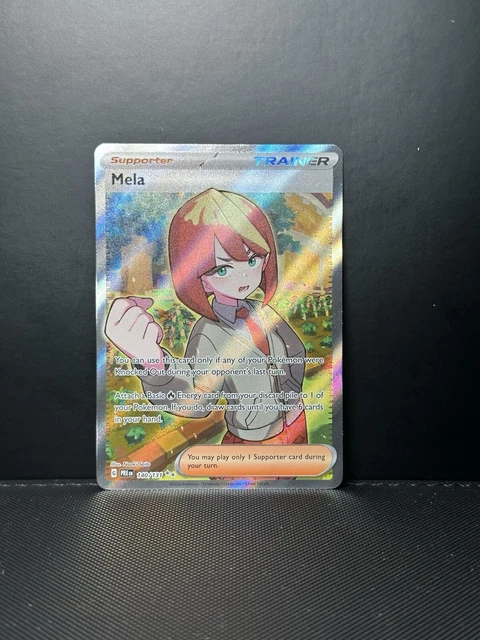 POKEMON TCG CARD - Prismatic Evolutions - Mela 140/131 - Trainer Full ...
