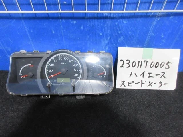 TOYOTA HIACE 2012 QDF-KDH201V Speedometer 8380026A42 [Used] [PA85492813 ...
