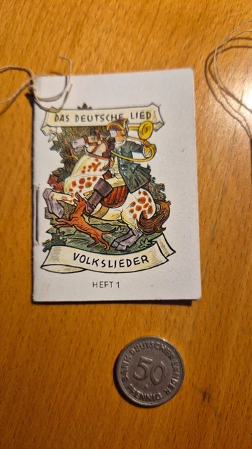 WINTERHILFSWERK WHW DAS Deutsche Lied, 1942, 2 Liedbüchlein EUR 4,99 ...