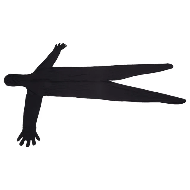 BLACK 170CM PHOTOGRAPHY Chromakey Bodysuit Full Body Stretch Fabric ...