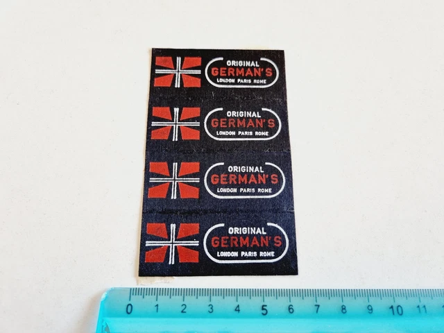 ADESIVO GERMAN'S STICKER AUTOCOLLANT ADHESIVE VINTAGE 80s ORIGINAL EUR ...