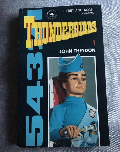 VINTAGE THUNDERBIRDS BOOK GERRY ANDERSON 1980s TV Series TITAN Novel ...