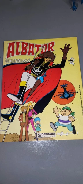 LIVRE DE COLORIAGE Albator Dargaud Toei Animation Antenne 2 1979 Ginga ...