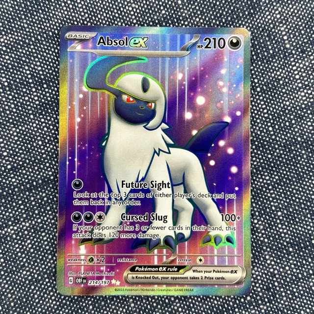 POKÉMON TCG ABSOL ex SV03: Obsidian Flames 214/197 Holo Ultra Rare $9. ...