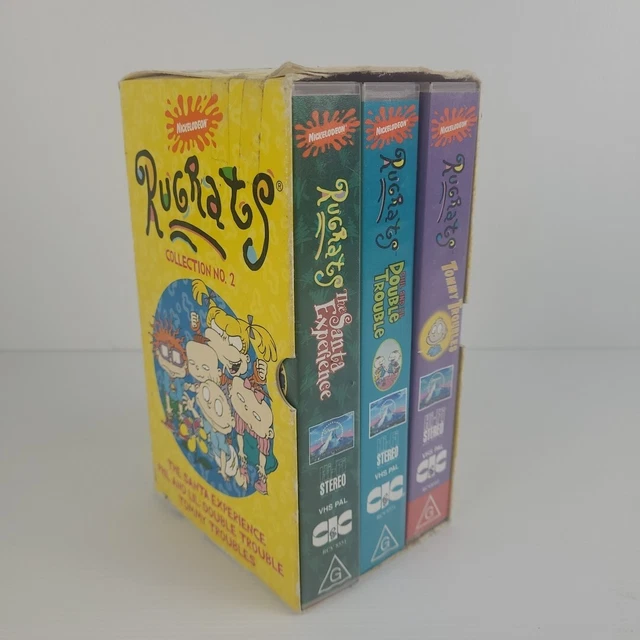 RUGRATS - VHS Video Tape Collection Number 2 (Santa, Double Trouble ...