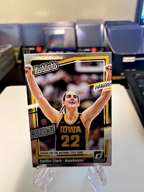 CAITLIN CLARK 2024 Panini Caitlin Clark Collection Silver Foil RC Iowa ...