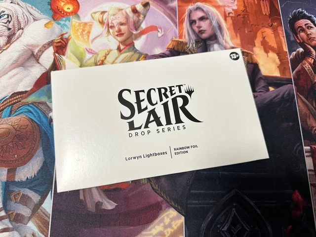 MAGIC SECRET LAIR x Lorwyn Lightboxes Foil Edition IN HAND $80.00 ...