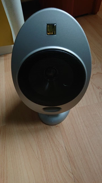KEF SPEAKERS , silver, used but fully working. not sure model number. £ ...