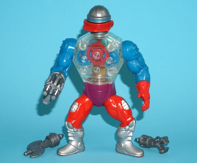 MOTU HE-MAN MASTERS Of The Universe Roboto 100% Complete Mattel EUR 24 ...