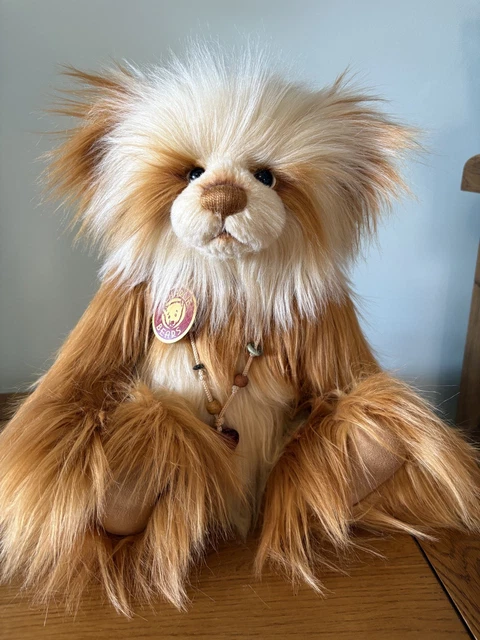 CHARLIE BEARS ORIGINAL Savoury Pudding Beautiful Retired Bear with Tags ...