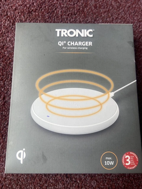 TRONIC QI CHARGER For Wireless Charging Max 10W White £18.99 - PicClick UK