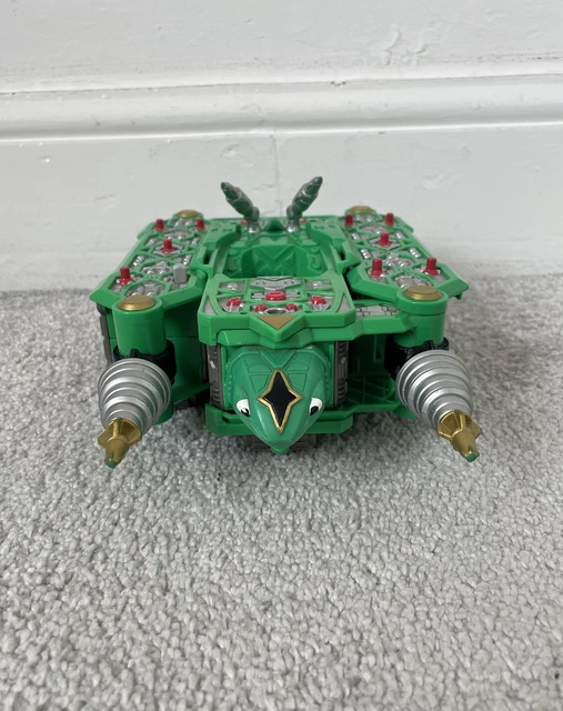 BANDAI POWER RANGERS Green Ninja Storm Dragon Force Tank Vehicle ...