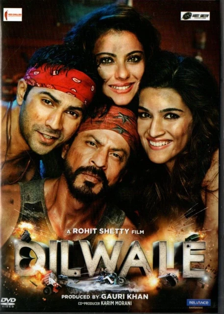 DILWALE - BOLLYWOOD 2 DVD SET - Shah Rukh Khan, Kajol, Varun Dhawan ...