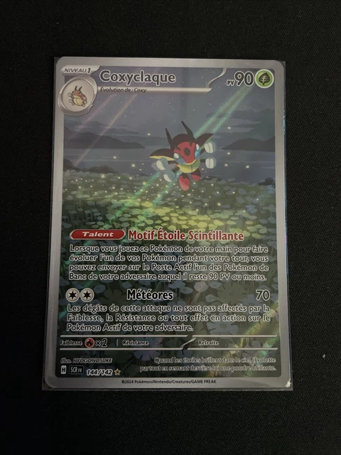 CARTE POKEMON COXYCLAQUE ALT 144/142 EV7 Couronne Stellaire Neuve EUR ...