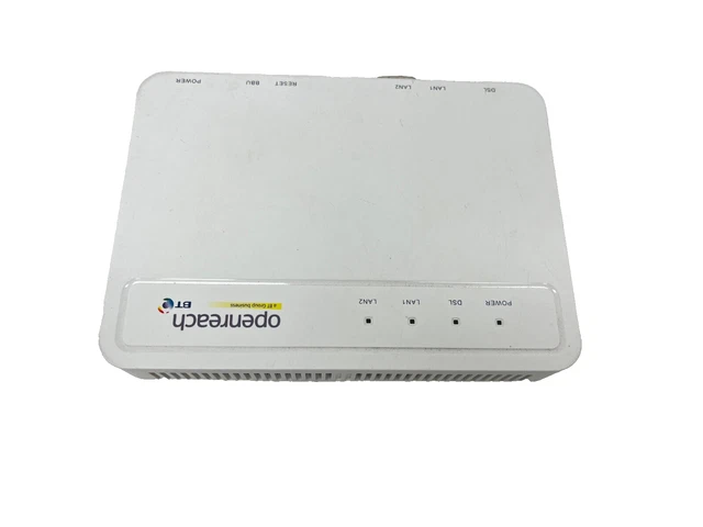 BT OPENREACH HUAWEI HG612 3B VDSL/FTTC Fibre Modem EchoLife HG612 £17. ...
