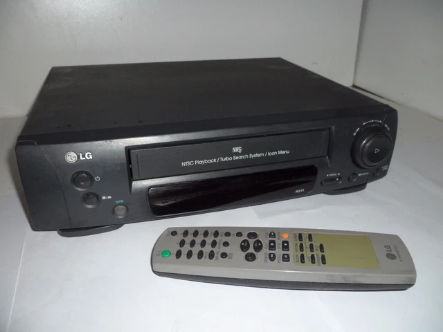 LG N31I VHS VCR Video Recorder cassette player with remote *FREE ...